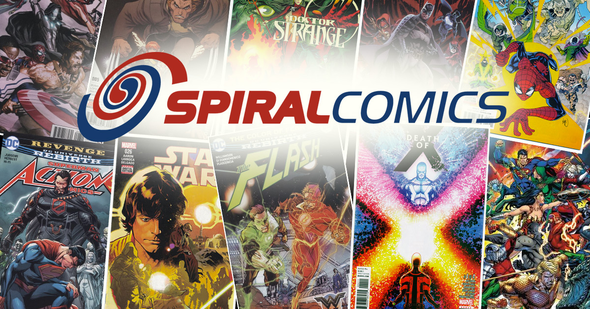 Easy Comic Book Subscription Service | Spiral Comics